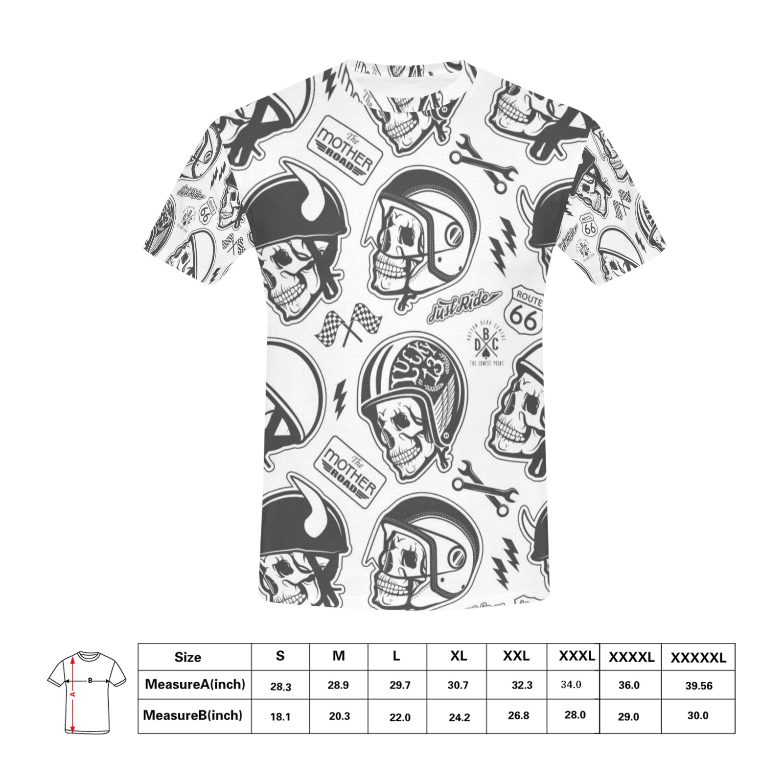 男士休闲T恤整件3D定制（美码） | jvcustom